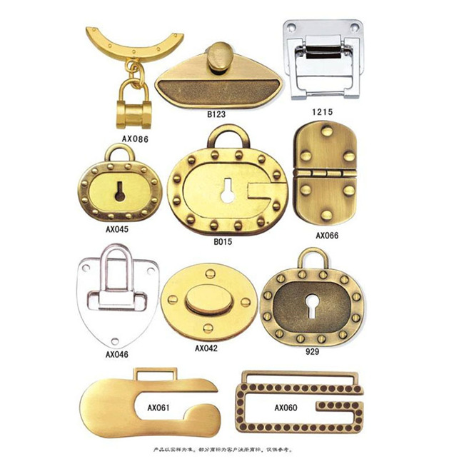 China High definition Buckle For Bags - Luxury Metal Hardware Bag Lock ...